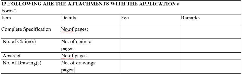 Indian Patent Forms: FORM 1 - PATHtoIP