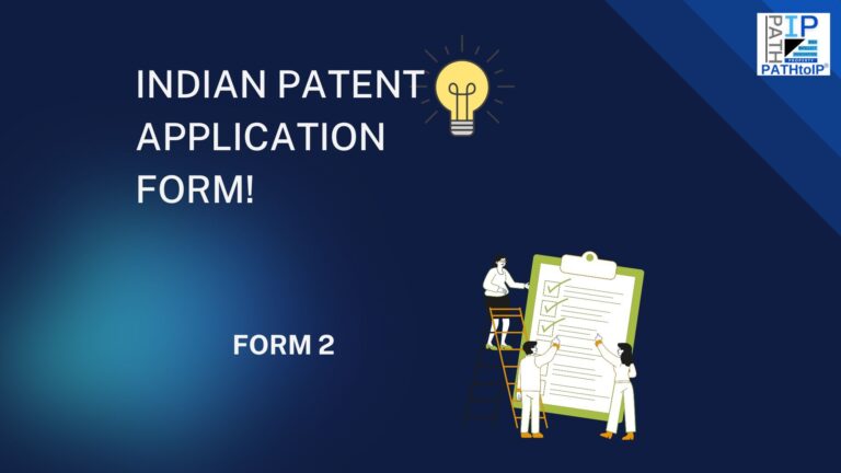 Indian Patent Forms: FORM 2 - PATHtoIP
